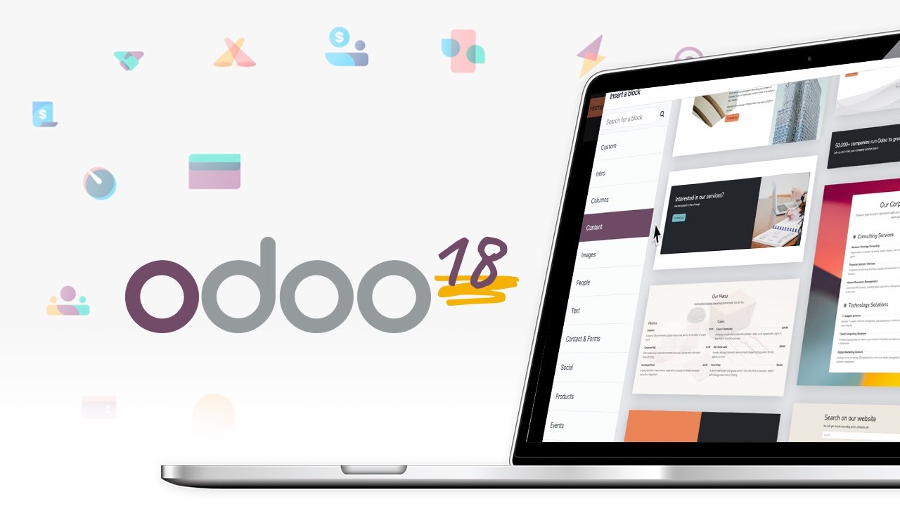 Odoo version 18 : nouveautés, mises à jour et évolutions